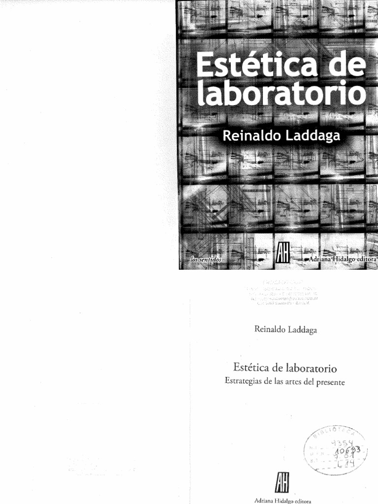 Laddaga (2010) Estetica de Laboratorio | PDF
