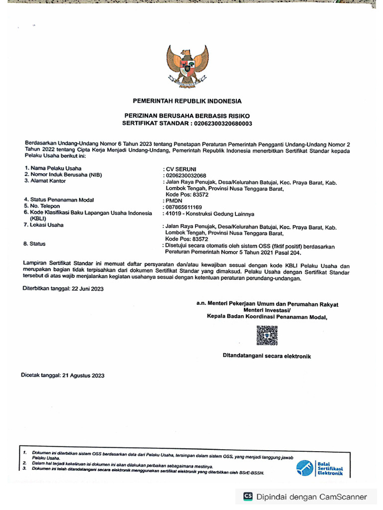 Sbu Gedung Lainnya | PDF