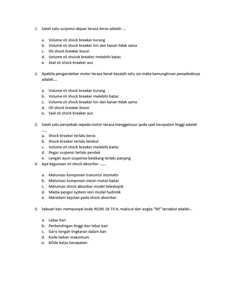 Soal To 2 Ari Bowo | PDF