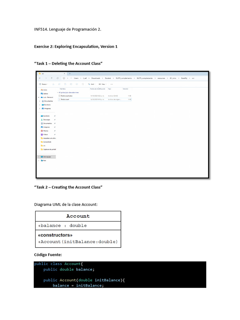 Lab2 ProgamacionII | PDF | Computer Programming | Systems Engineering