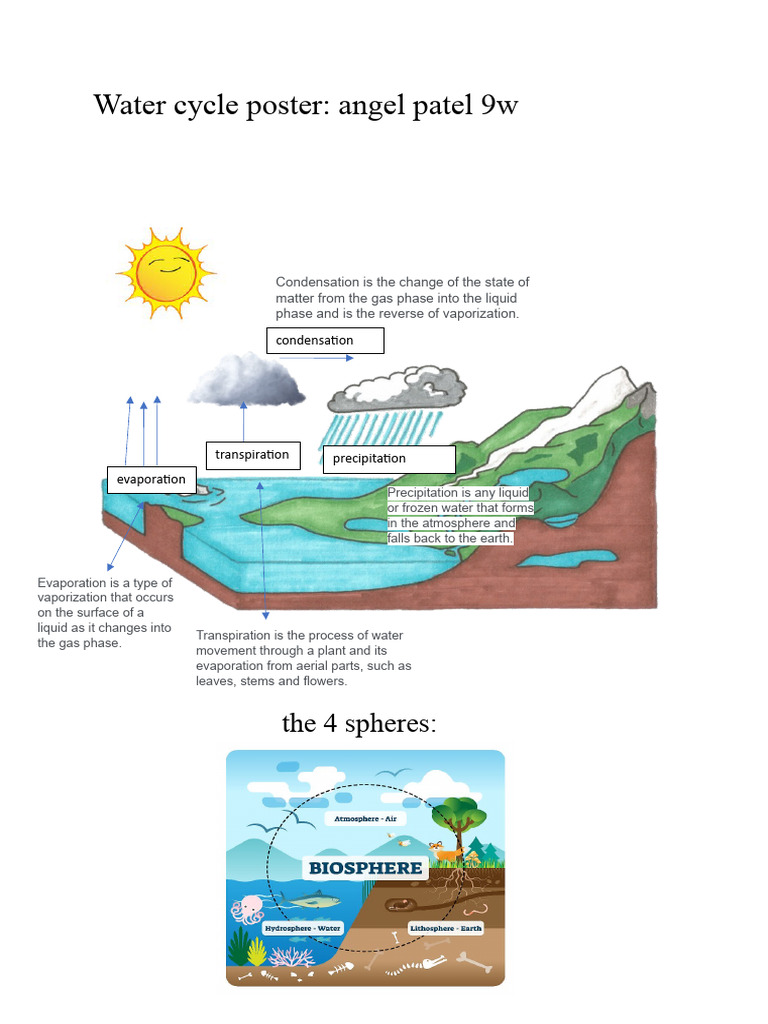 Water Cycle Poster Pdf