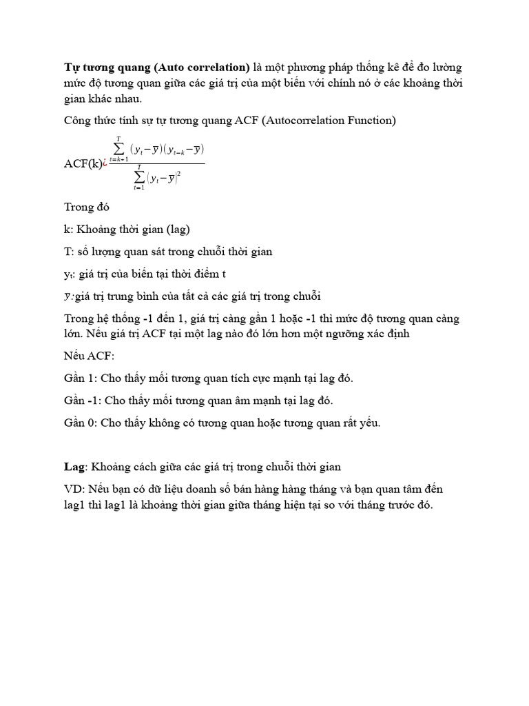 Auto Correlation Pdf