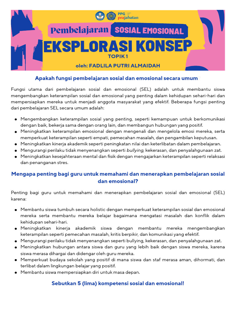 T1_Eksplorasi Konsep (LK 1.5) | PDF