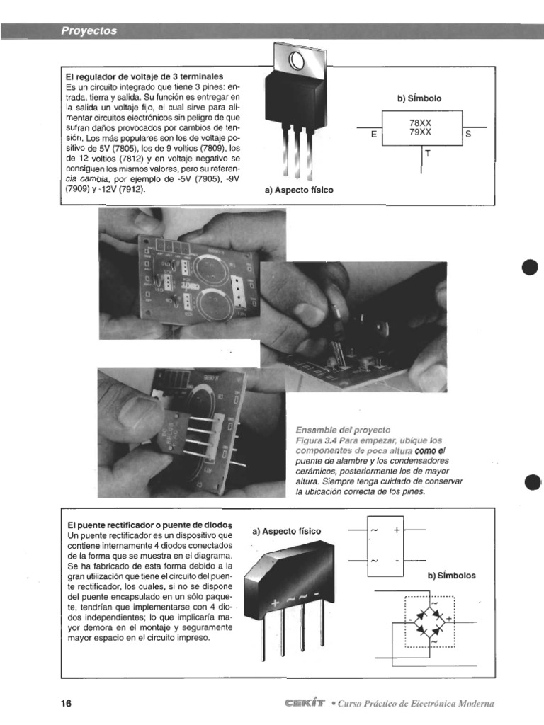 Electronica Digital Cekit 34 Proyectos Practicos para Construir 16 | PDF
