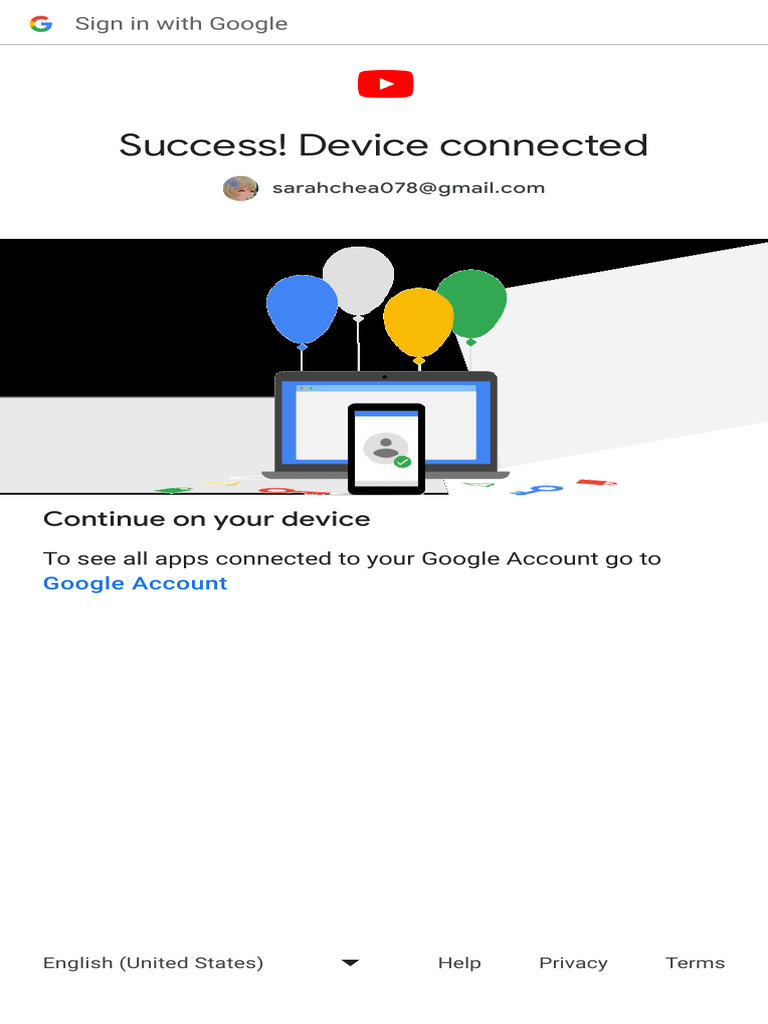 Device Connection Success Notification | PDF