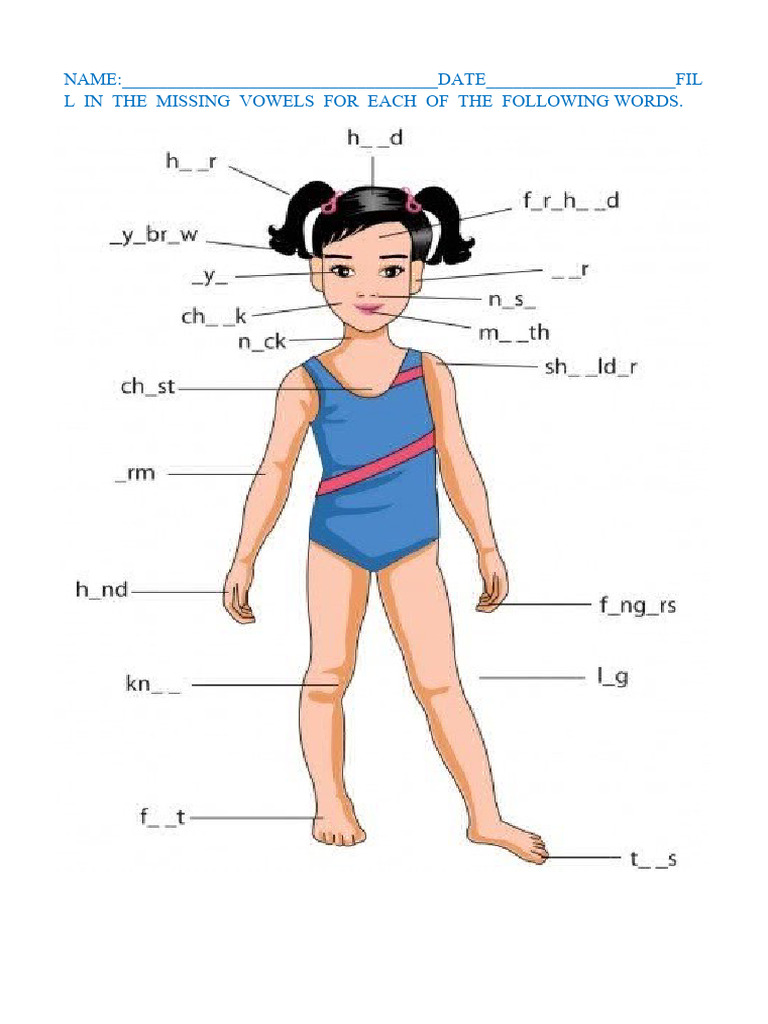 Parts of The Body Grammar | PDF | Career & Growth