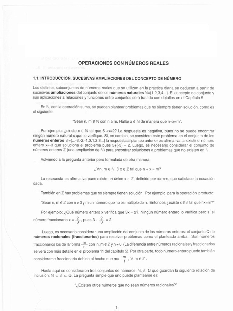 Teoria Conj.num Log.interv.valor Abs. | PDF | División (Matemáticas ...