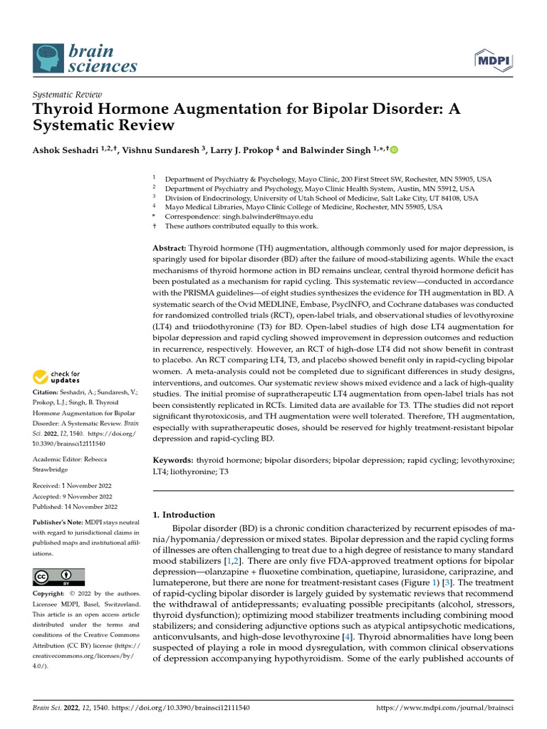 3.artículo Thyroid Hormone Augmentation For Bipolar Disorder A ... 3.artículo Thyroid Hormone Augmentation For Bipolar Disorder A ...