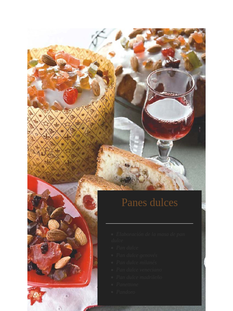 Pan Dulce | PDF | Panes | Postres