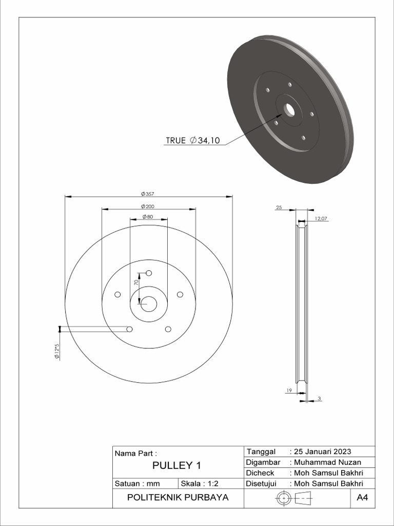 Pulley 1 | PDF