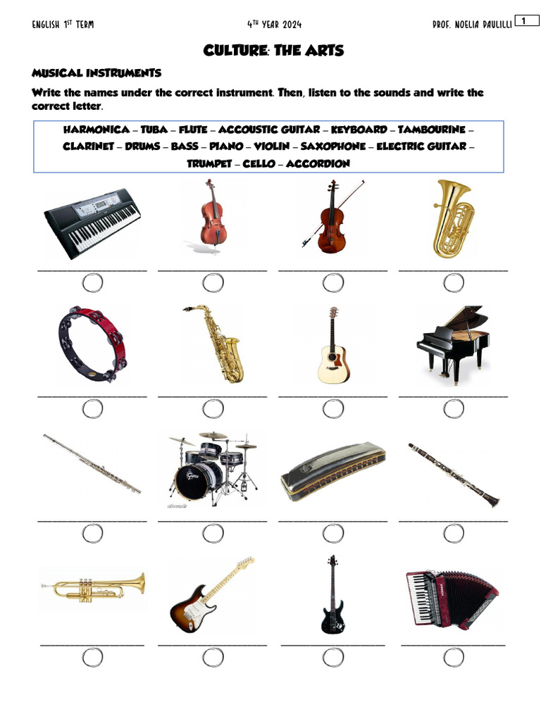 Booklet 1 4to 2024 | PDF | Musical Instruments | Music Production