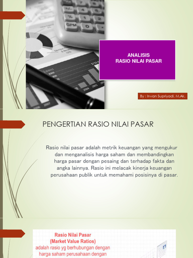 Rasio Nilai Pasar: Analisis dan Jenis-Jenis | PDF