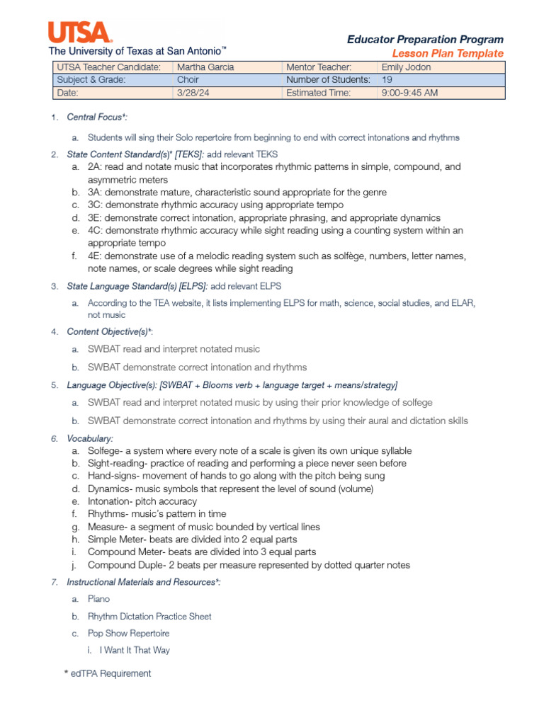 Pop Lesson 3 | PDF | Rhythm | Musical Notation