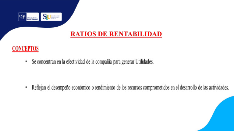Ratios Economicos Financieros 2 | PDF