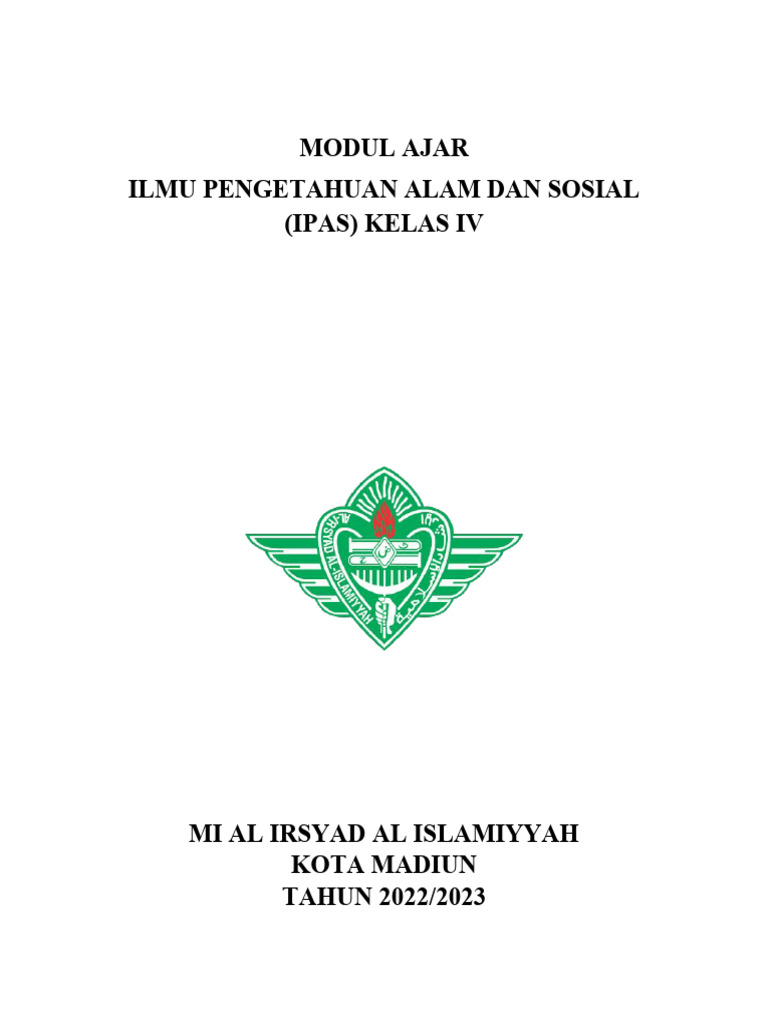 Modul Ajar - IPAS Kelas 4 - 2324 | PDF | Karier & Perkembangan | Seni ...