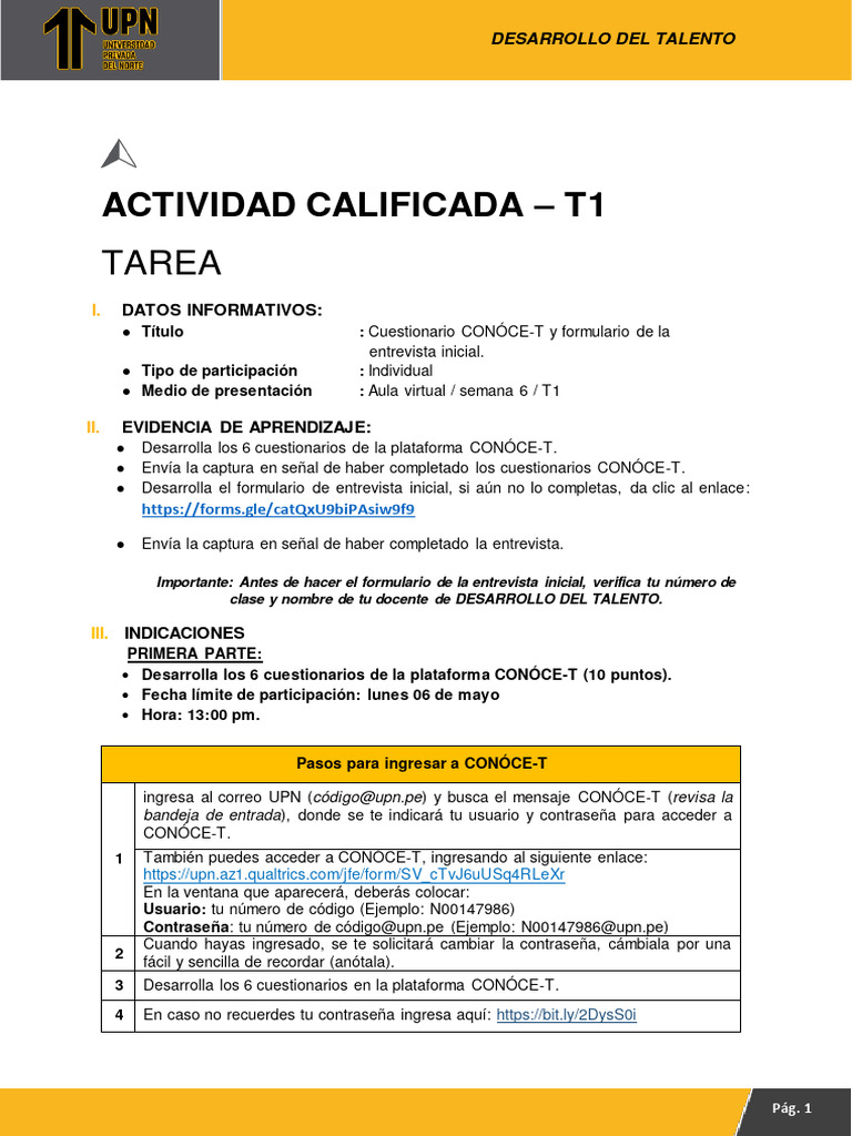 Formato Tarea T1 - DETAL WA | PDF | Contraseña | Informática
