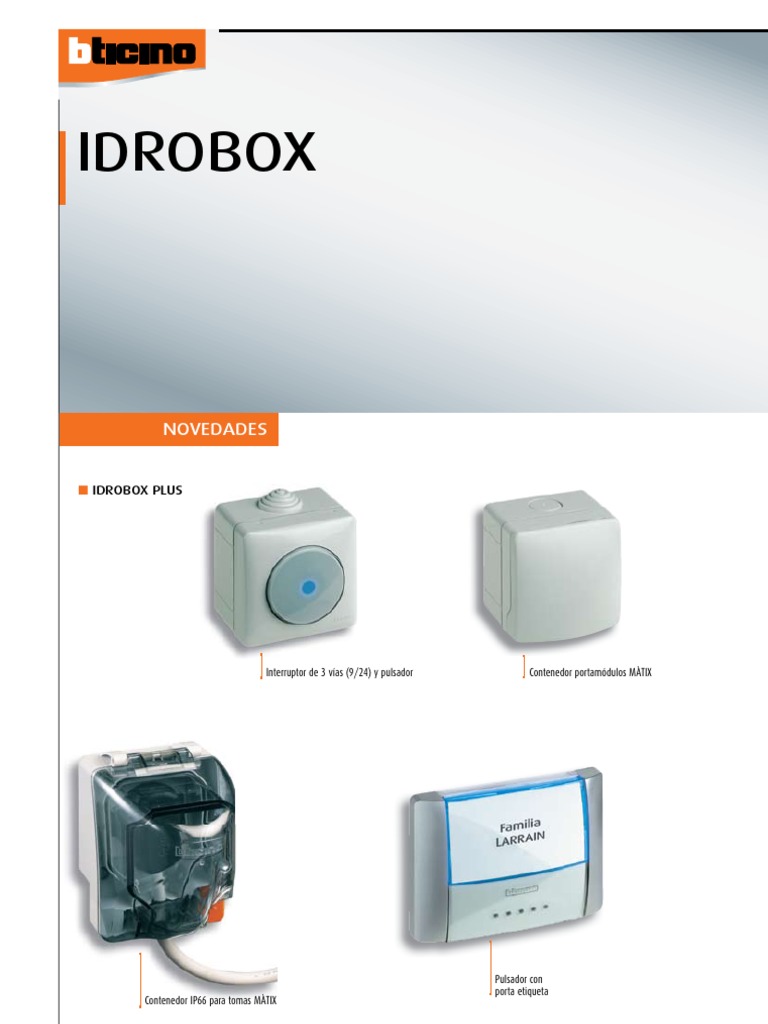 Catalogo Hidrobox | PDF