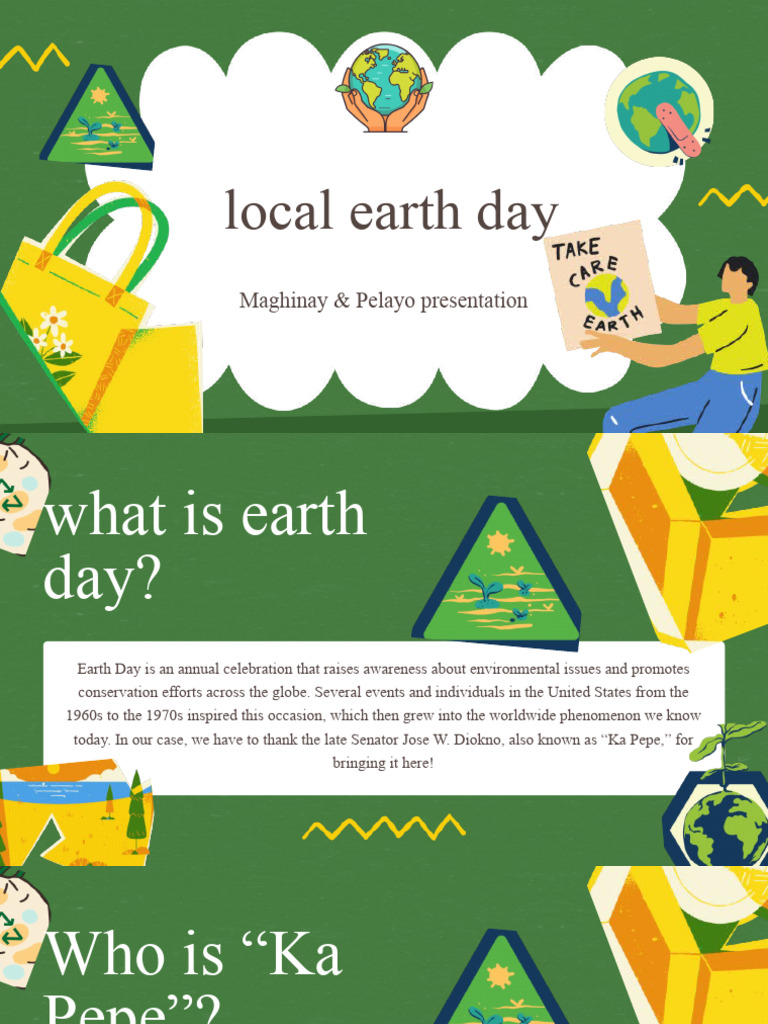Local Earth Day | Download Free PDF | Philippines | Environmentalism
