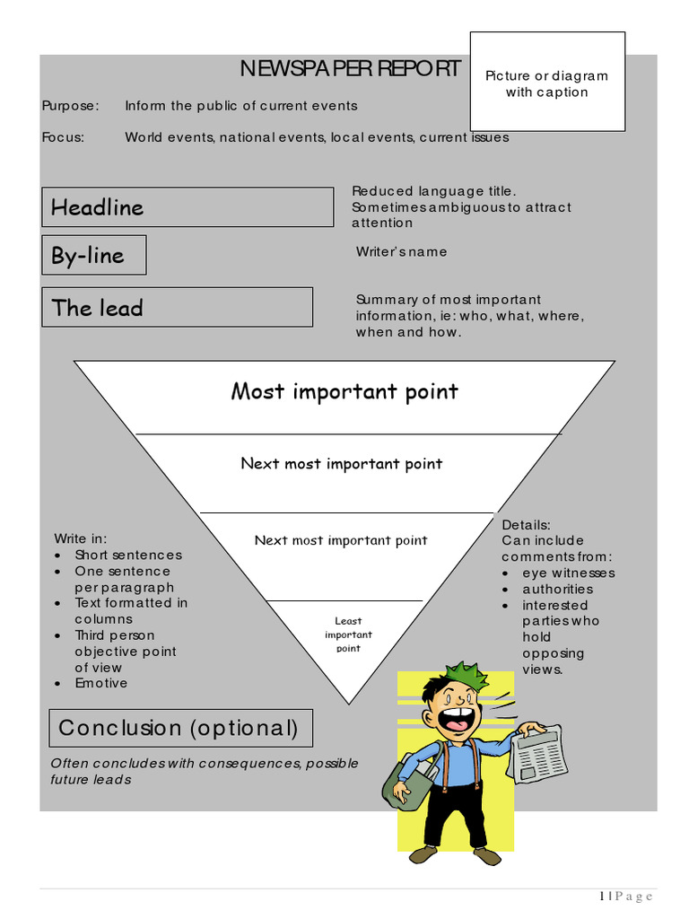 Newspaper Article Format | PDF