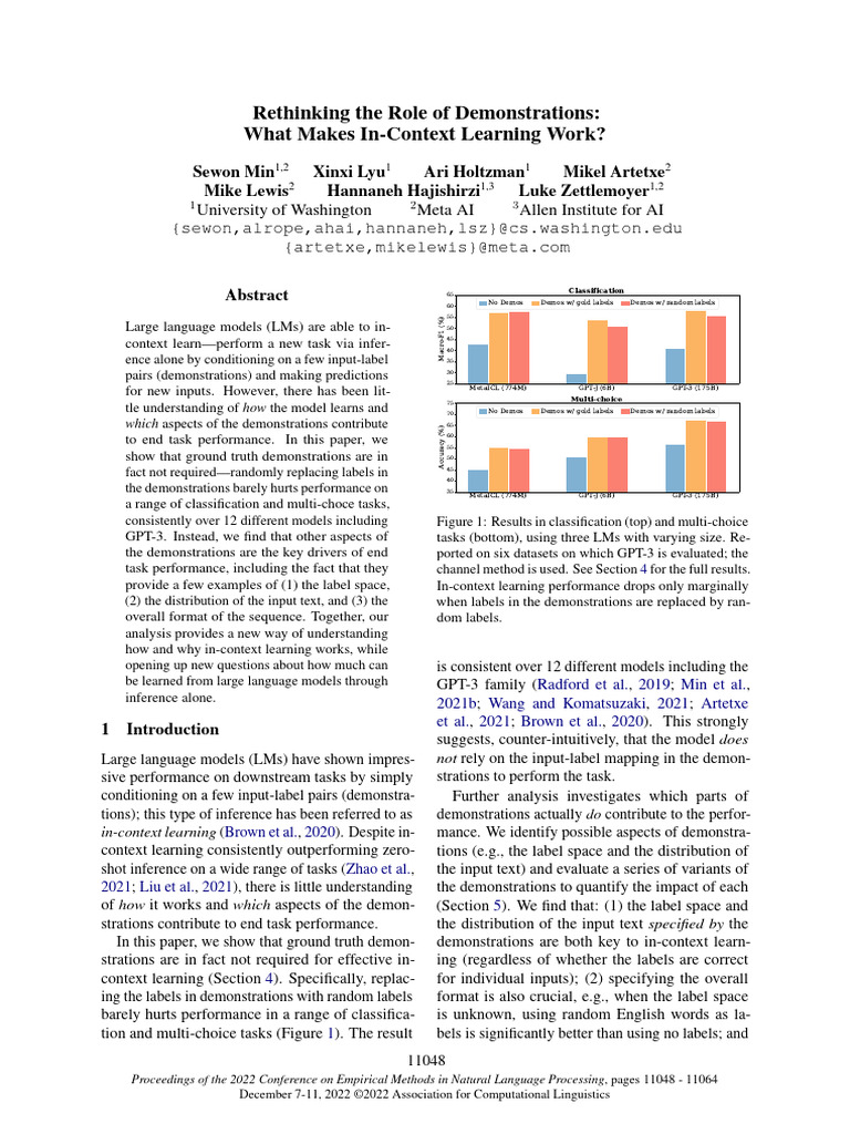In-Context Learning Insights | PDF | Statistical Classification | Learning