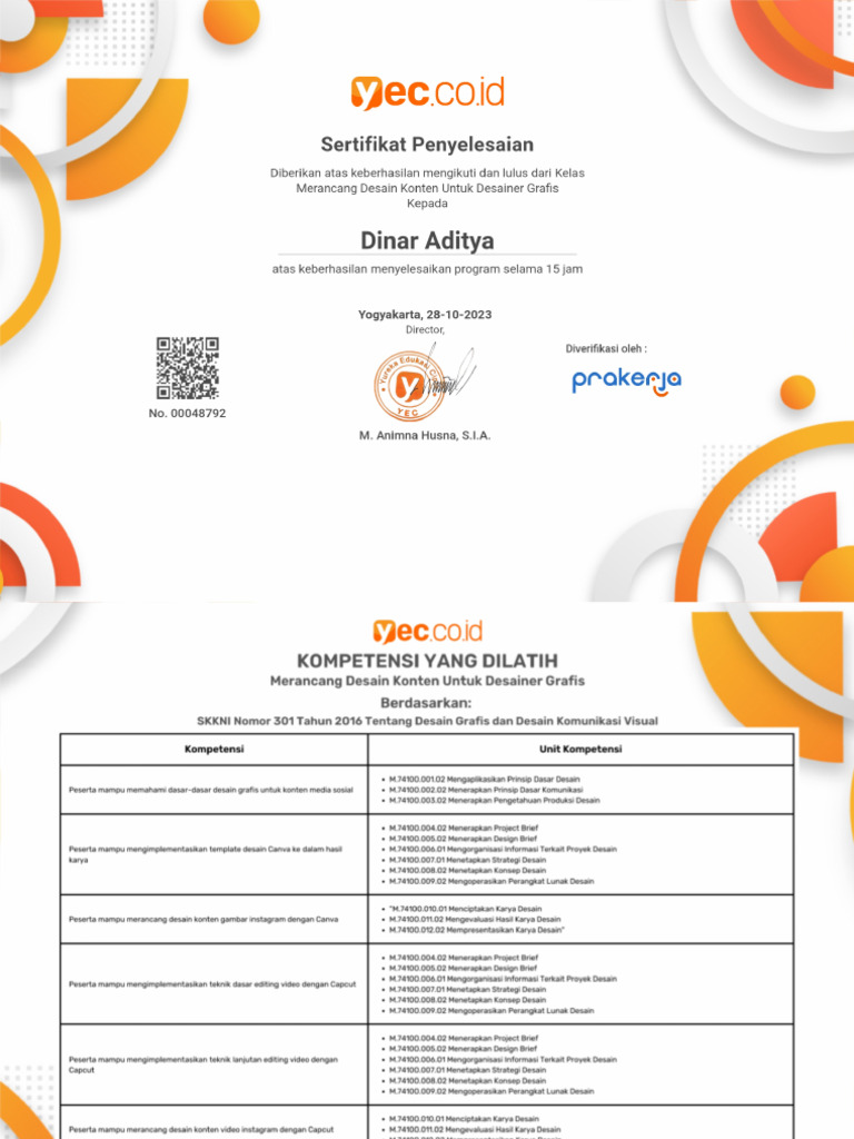 Dinar Aditya - Merancang Desain Konten Untuk Desainer Grafis | PDF