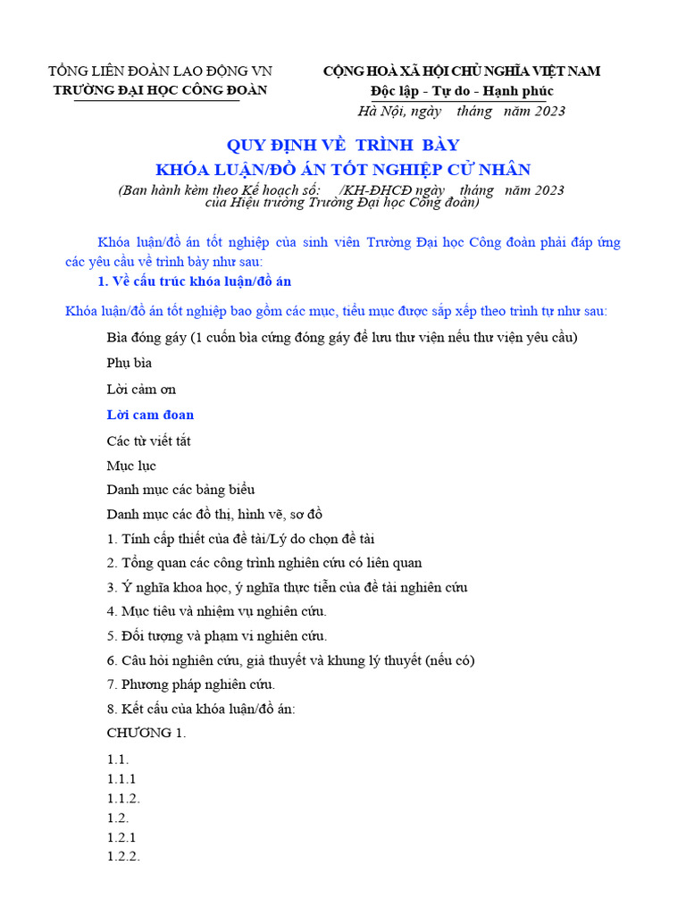 Trinhbay KLTN-2024 | PDF