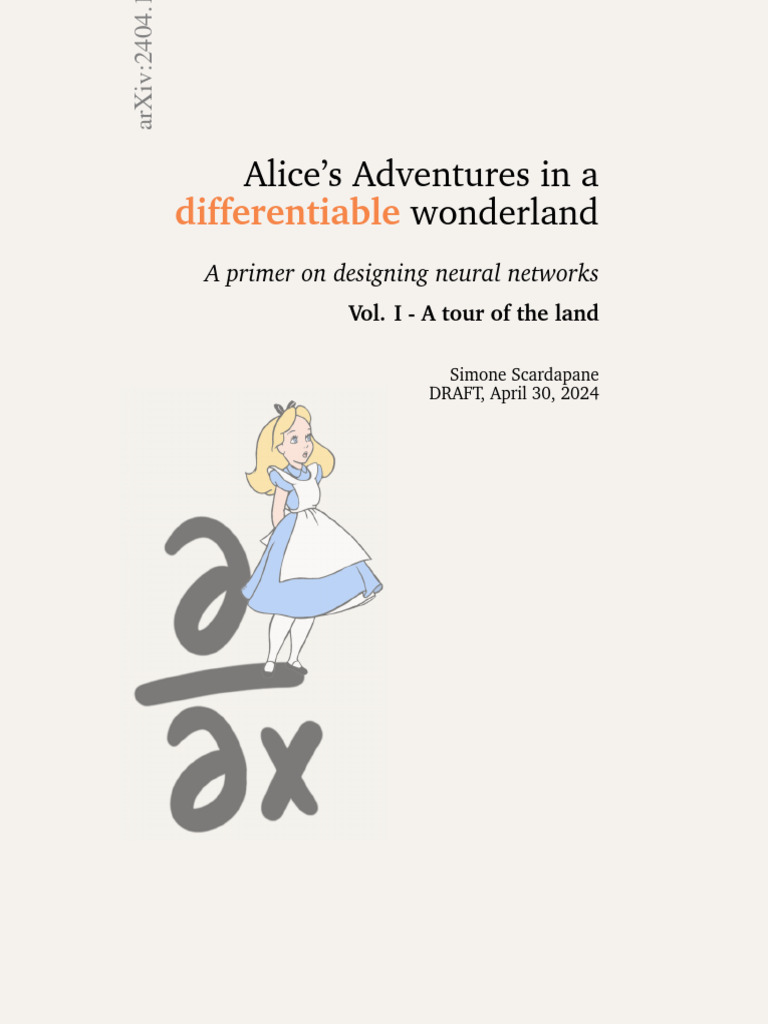 Alice's Adventures in Neural Networks | PDF | Tensor | Vector Space