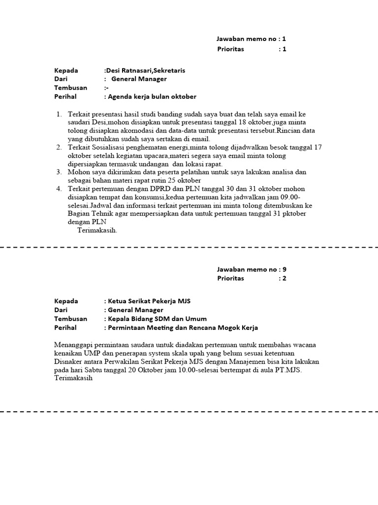 Contoh Soal In Tray Assessment | PDF