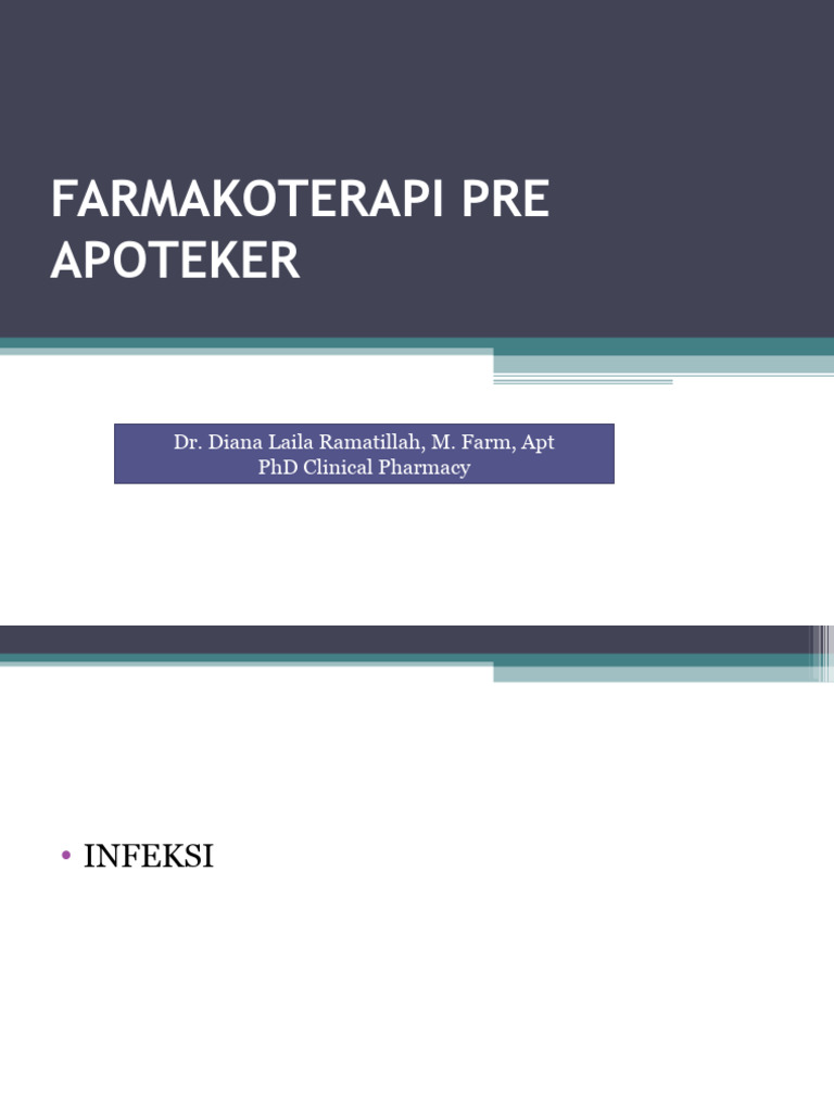 Farmakoterapi PRE APOTEKER LENGKAP | PDF | Hepatitis B | Hepatitis