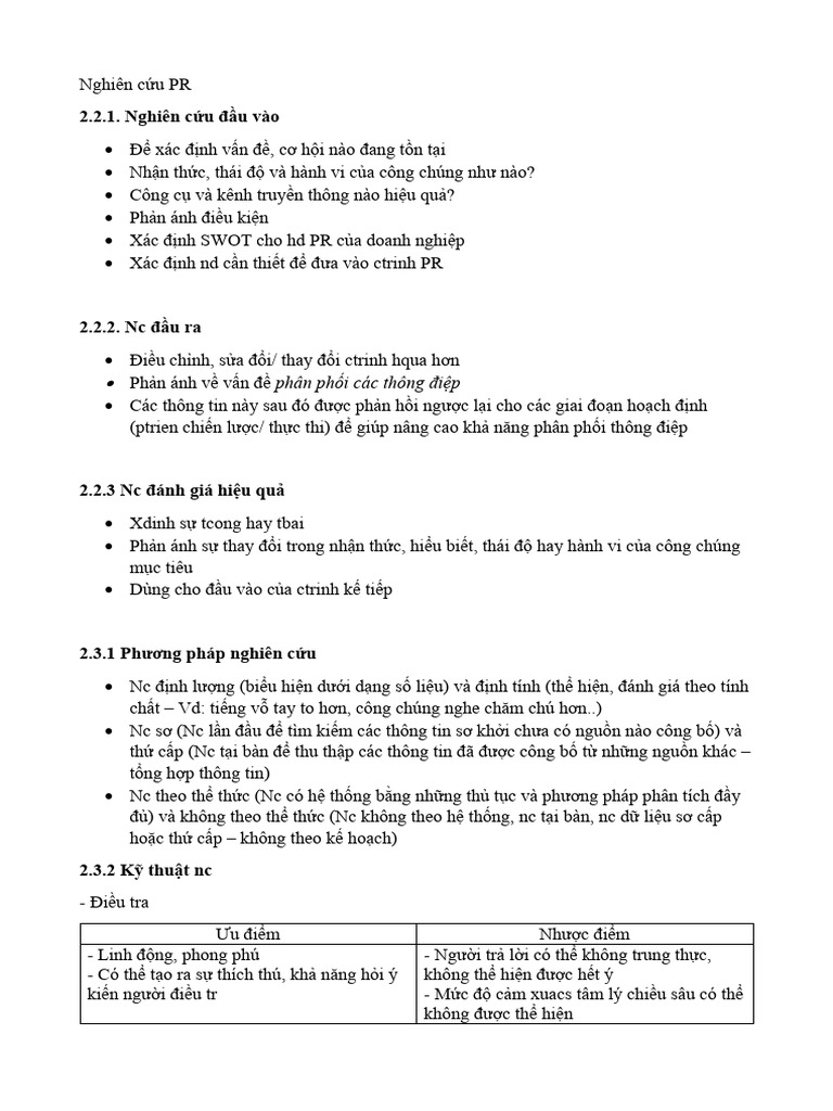 Viết bài qtri PR | PDF