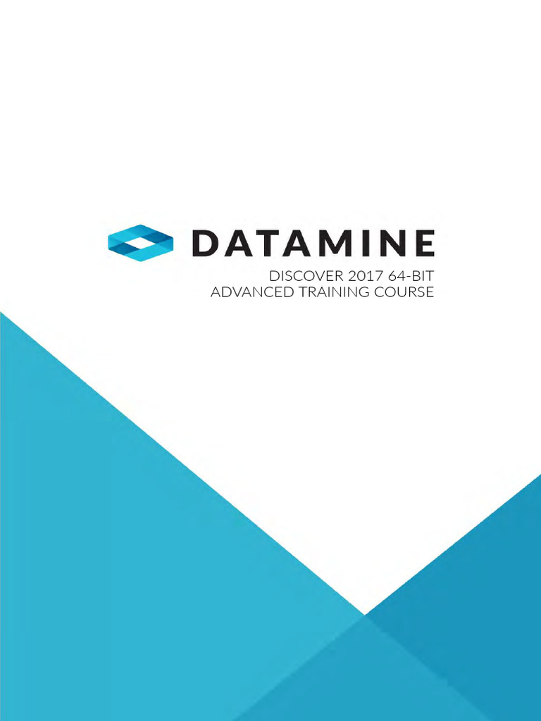 Discover 2017 Update Training Manual Red | PDF | Window (Computing) | Computer File