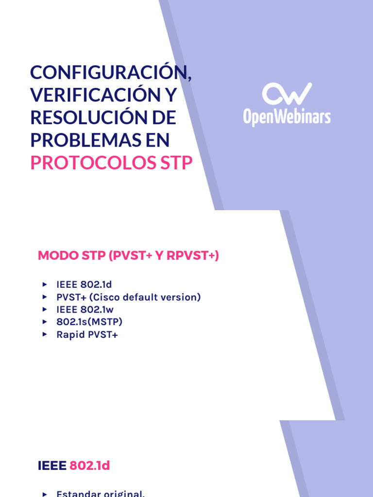 4 Protocolos STP | PDF