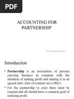 Partnership Accounts Format | PDF | Balance Sheet | Partnership