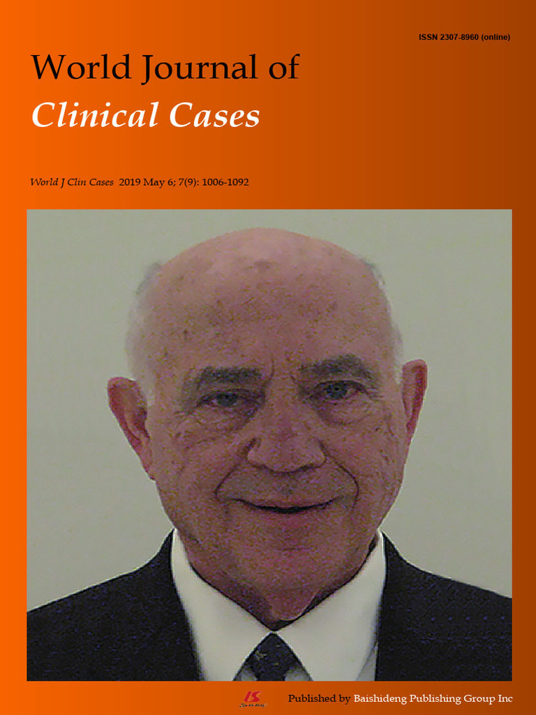 WJCC 7 1006 | PDF | Medical Specialties | Clinical Medicine