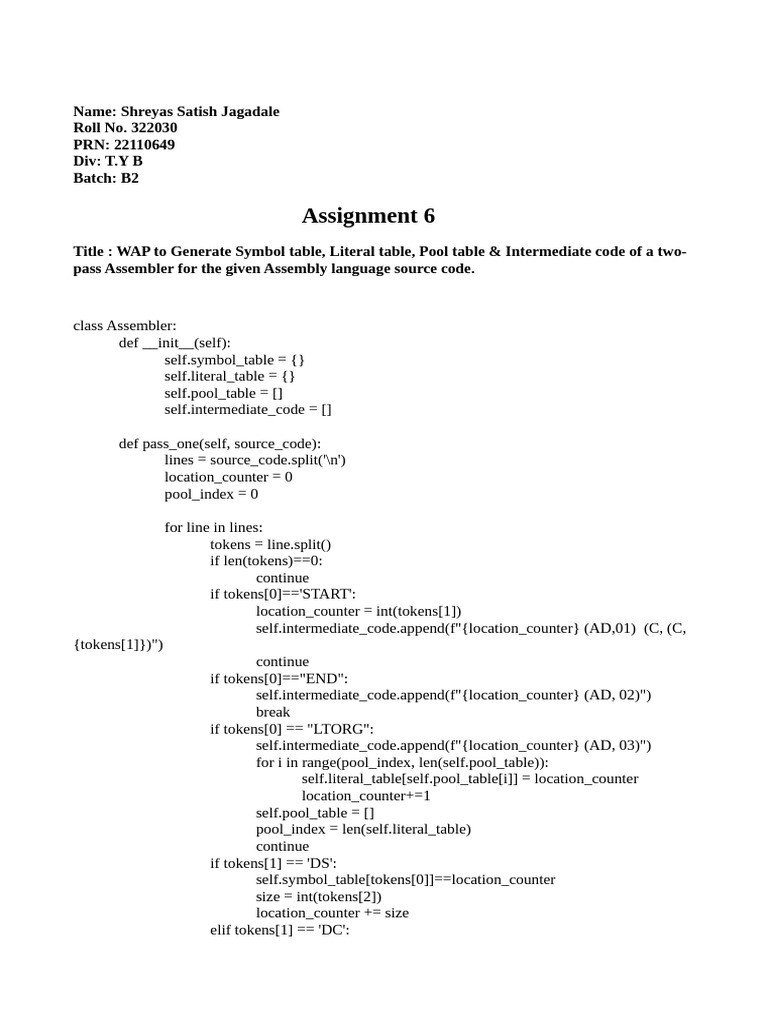 LPCC Assignment6 | PDF | Information Technology | Office Equipment