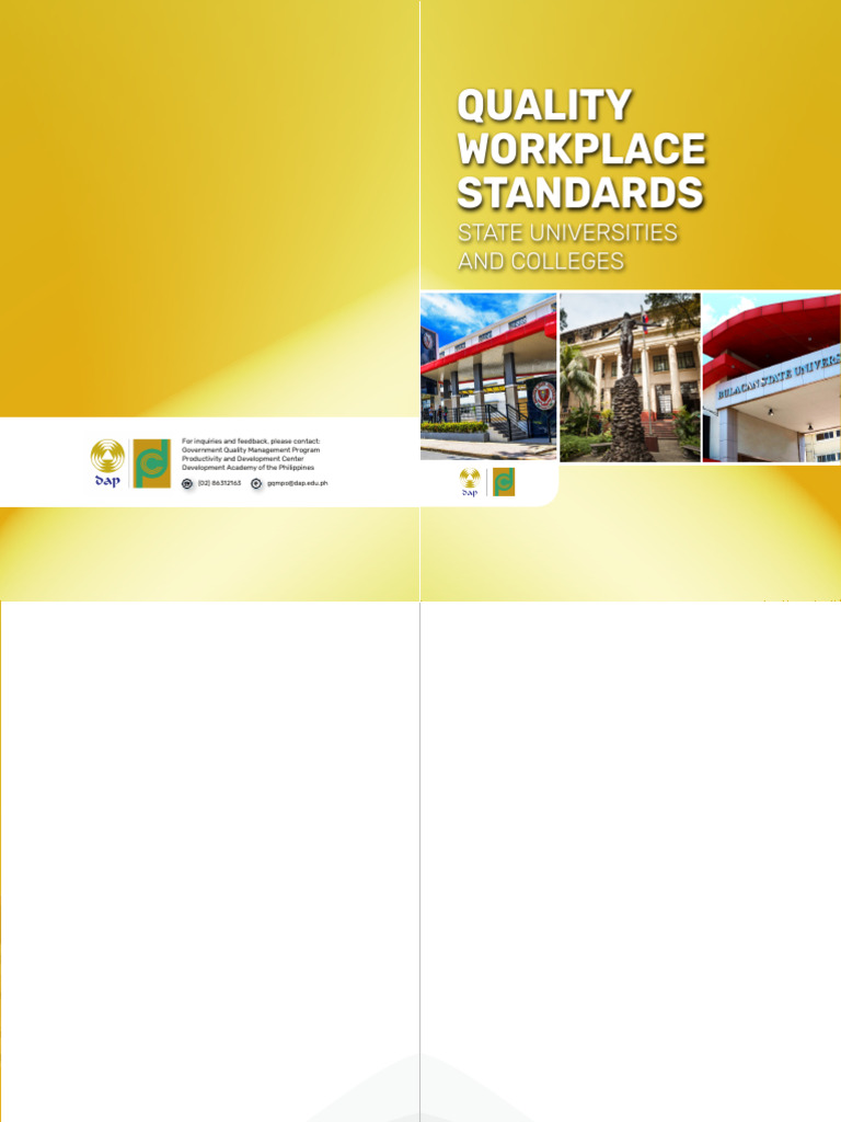 Final Copy - QWS For SUCs | PDF | Laboratories | Disciplines