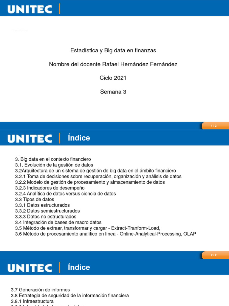 Semana 3-2 | PDF | Big Data | Bases de datos