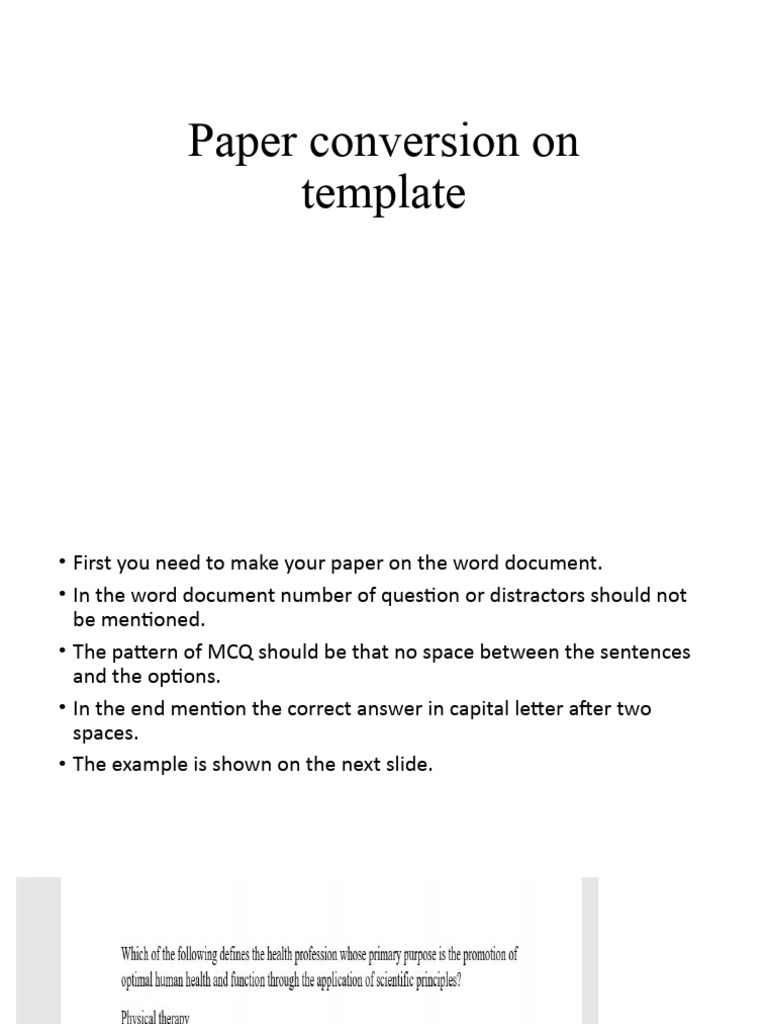 Paper Conversion On Template Guideline | PDF | Computers
