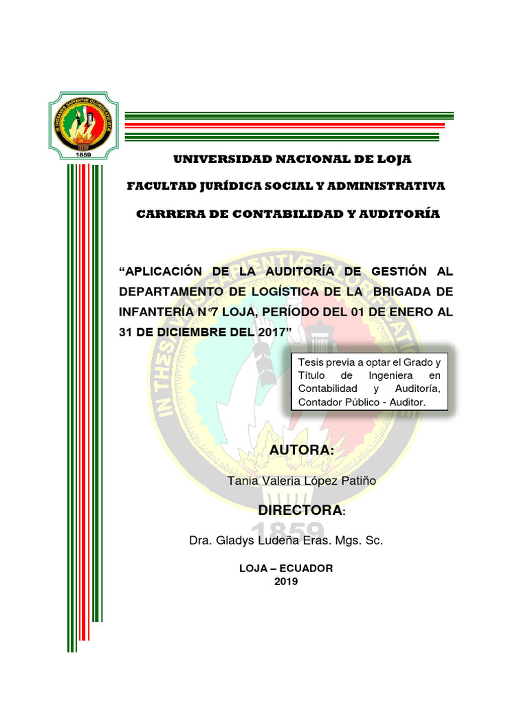 Tania Valeria Lopez Patiño | PDF | Auditoría | Business