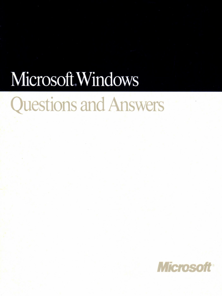 Windows 2.11 286 QA | PDF | Computer File | Microsoft Windows