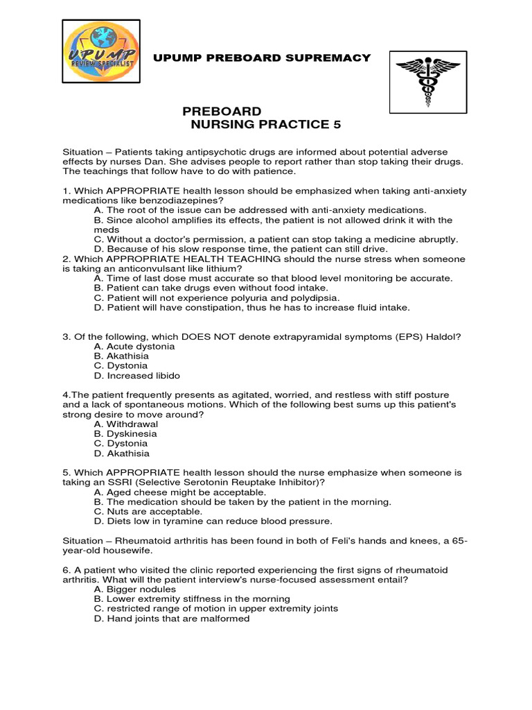 Pre Boards 2 NP5 | PDF | Informed Consent | Nursing