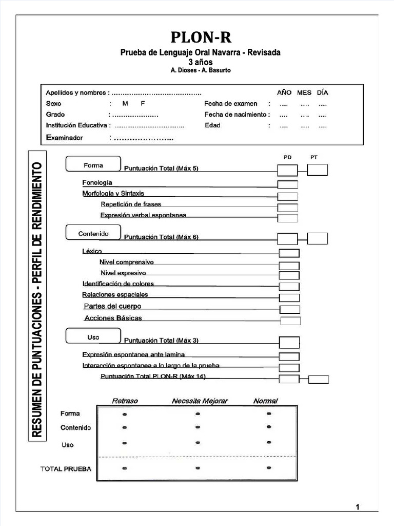 Plon R (3 Años) | PDF | Lingüística