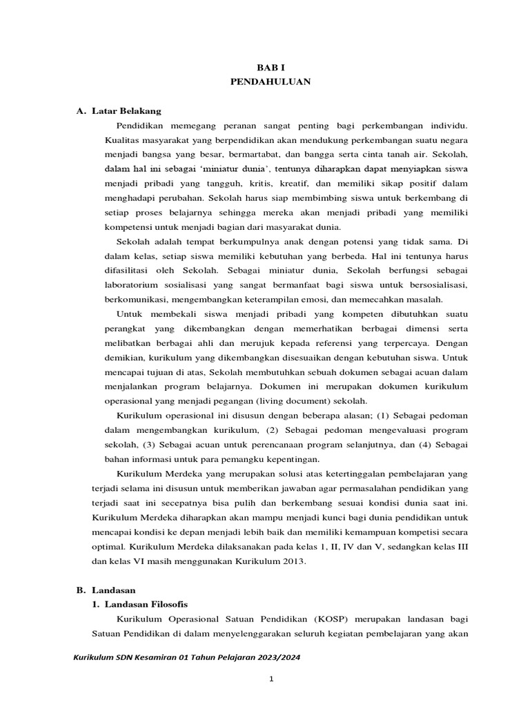 Bab I-Iv Kes | PDF | Karier & Perkembangan