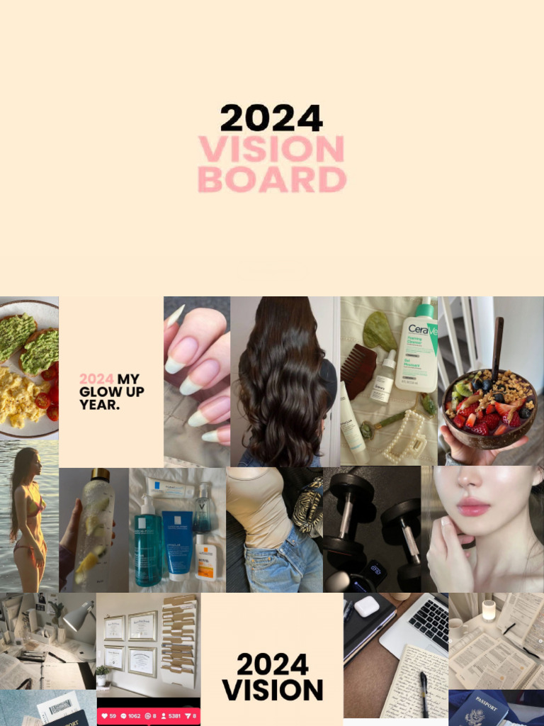 Vision Board '2024' | PDF