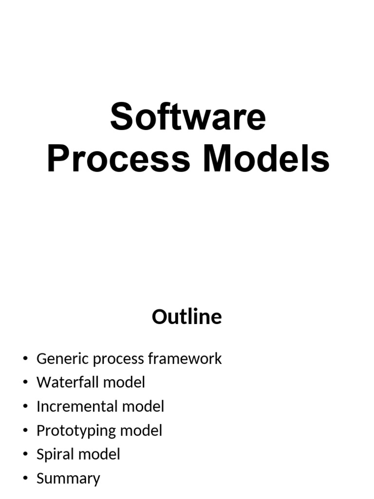 Lec 2 Traditional - Process - Models | PDF | Software Prototyping | Software Development Process