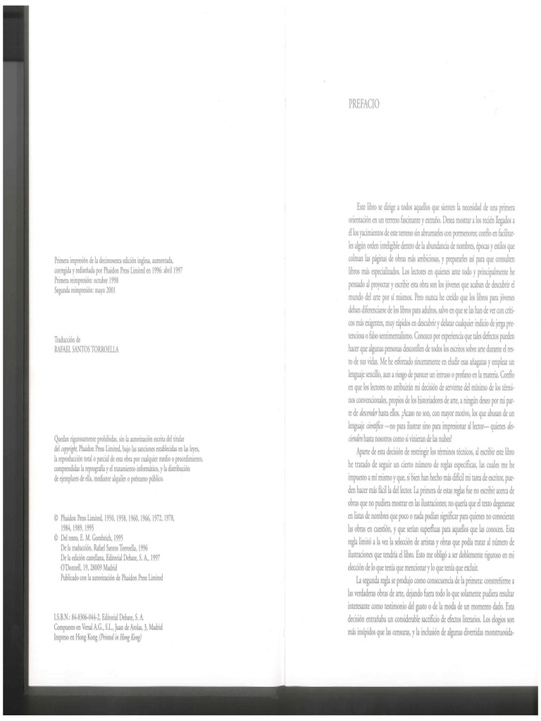 00 Prefacio e Intro Gombrich | PDF | Pablo Picasso