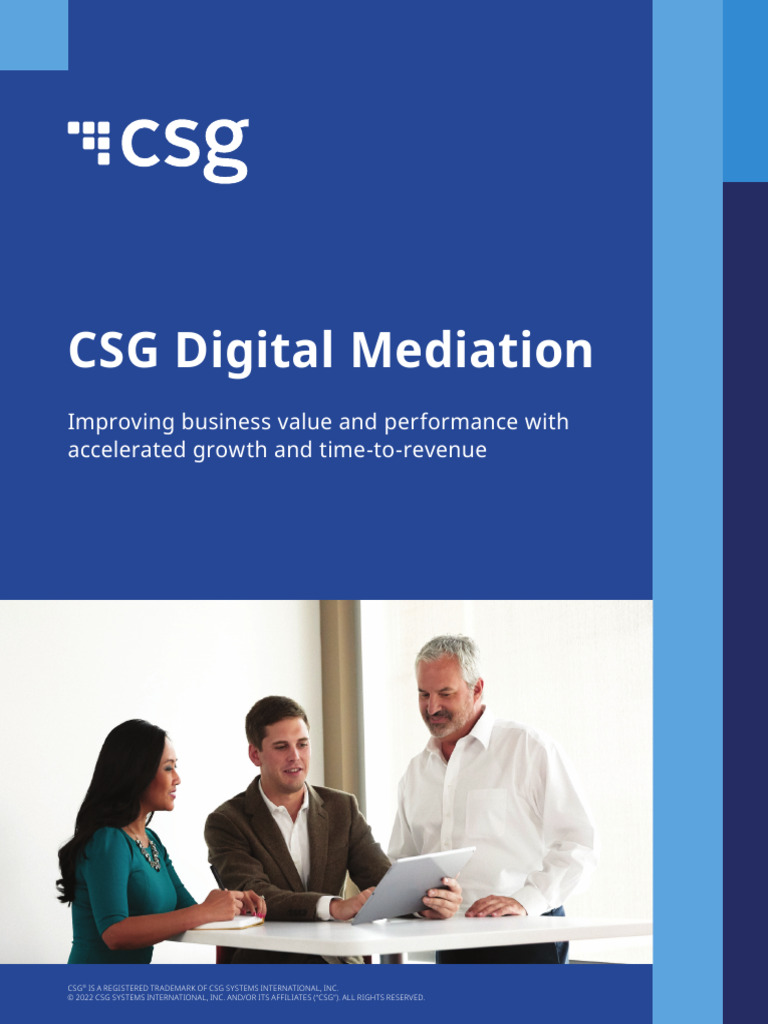 CSG Digital Mediation | PDF | Internet Of Things | Computing