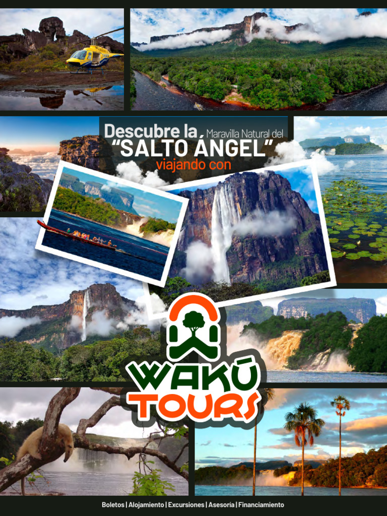 Viaje A Canaima, Salto Angel - 2023 | PDF | Cámping