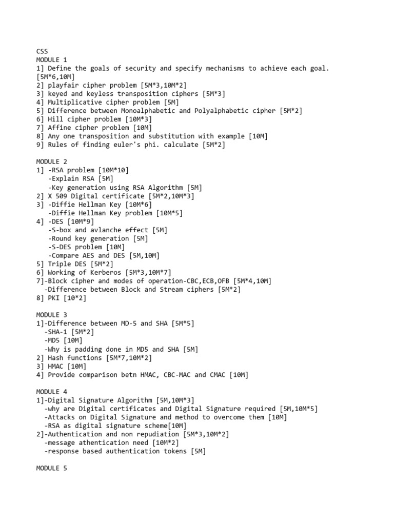 Comprehensive Cryptography and Security Guide | PDF | Business | Computers