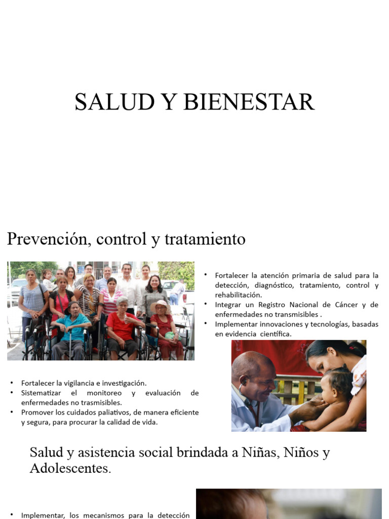 Salud Y Bienestar Pdf Salud Mental Trabajo Social